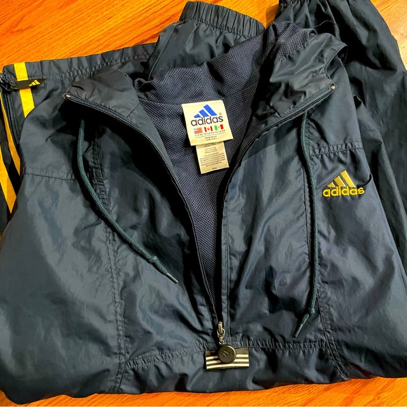 adidas | Jackets & Coats | Adidas Mens Jacket With Hood Xl | Poshmark
